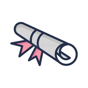 Certificate Vector Icon Which Can Easily Modify Or Edit Stock Vector 