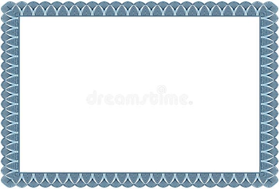 Certification border stock illustration. Illustration of award - 8642545