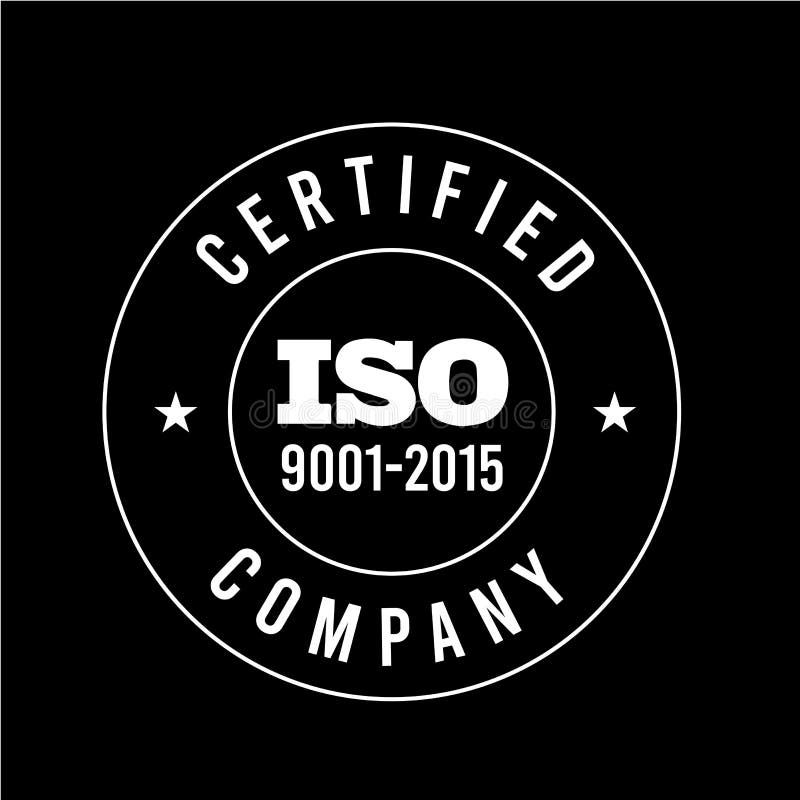 Certification Iso Iso 90012015 Logo Iso 9000 Certification Premium ...