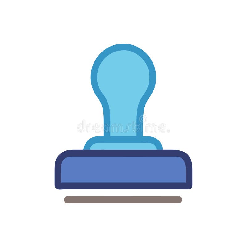 Certification Stamp Icon Design Stock Image - Illustration of ...