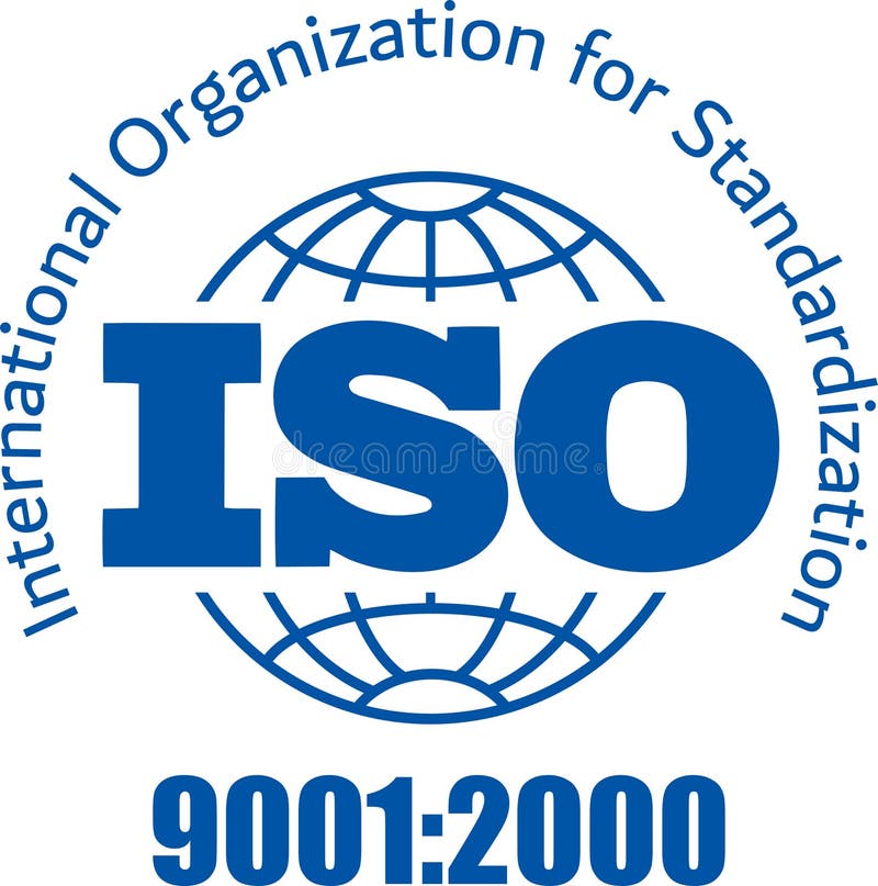Certified Company Certificate, ISO 9001:2000 Blue Vector, Quality ...