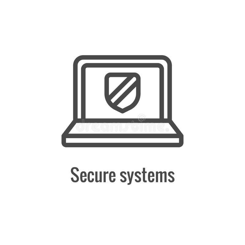 Certified Ethical Hacking Icon Showing Security and Hacking Idea Stock ...