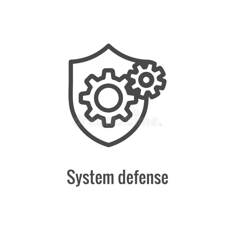 Certified Ethical Hacking Icon Showing Security and Hacking Idea Stock ...