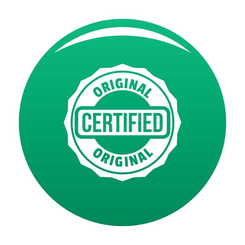 Certified Logo, Simple Style. Stock Vector - Illustration of symbol ...