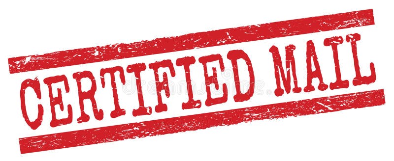 Certified Mail Stamp Stock Illustrations – 1,023 Certified Mail Stamp ...