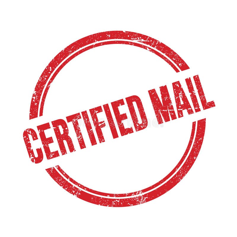 Certified Mail Stamp Stock Illustrations – 1,045 Certified Mail Stamp ...