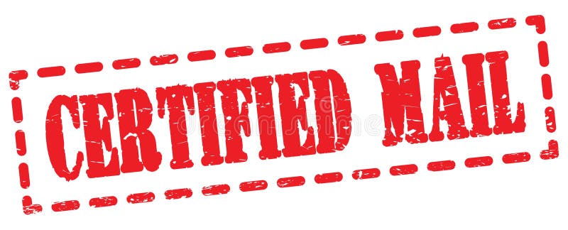 Certified Mail Stamp Stock Illustrations – 1,073 Certified Mail Stamp ...