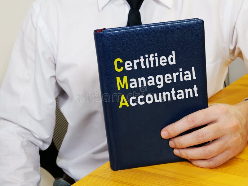 Certified Managerial Accountant CMA is Shown Using the Text Stock Image ...