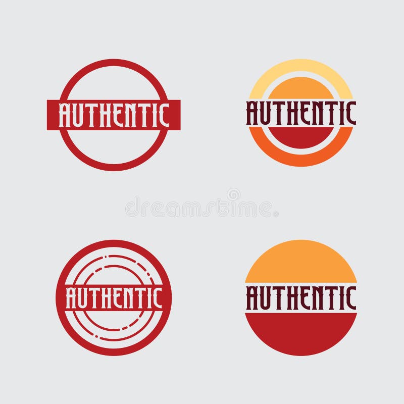 Certified Rubber Stamp Set Grunge Red Black Badge with Certified Text ...