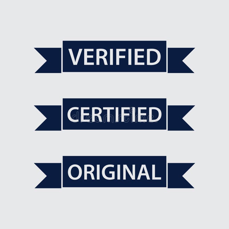 Certified Rubber Stamp Set Grunge Red Black Badge with Certified Text ...