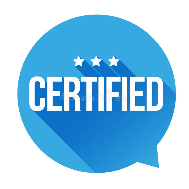 Certified sign vector stock vector. Illustration of banner - 240650960