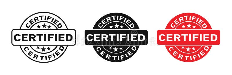 Certified Stampset Stock Illustrations – 2 Certified Stampset Stock Illustrations, Vectors ...