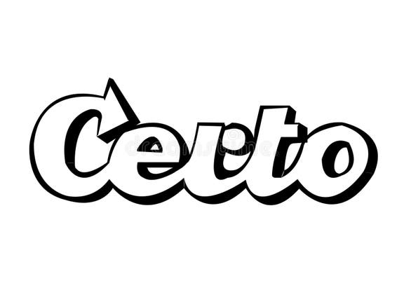 Certo Logo Stock Illustrations – 1 Certo Logo Stock Illustrations ...