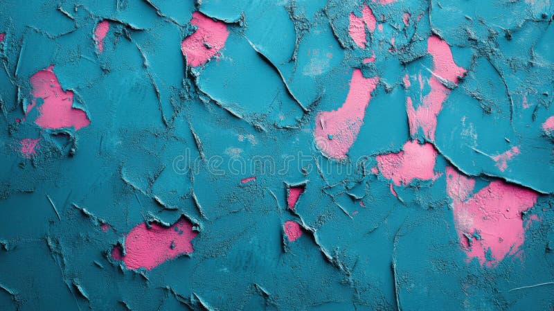 Cerulean Blue and Pink Texture Abstract Background Stock Image - Image ...