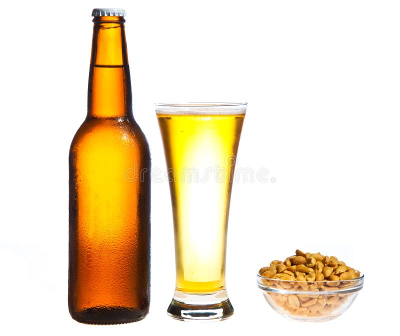 Cerveja foto de stock. Imagem de pinta, ladeira, frasco - 21533396