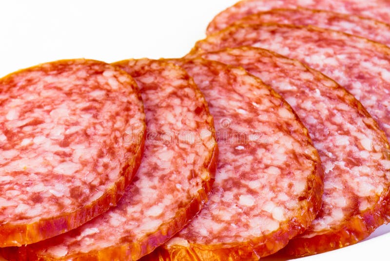 Cervelat stock image. Image of wurst, appetizer, meat - 23002923