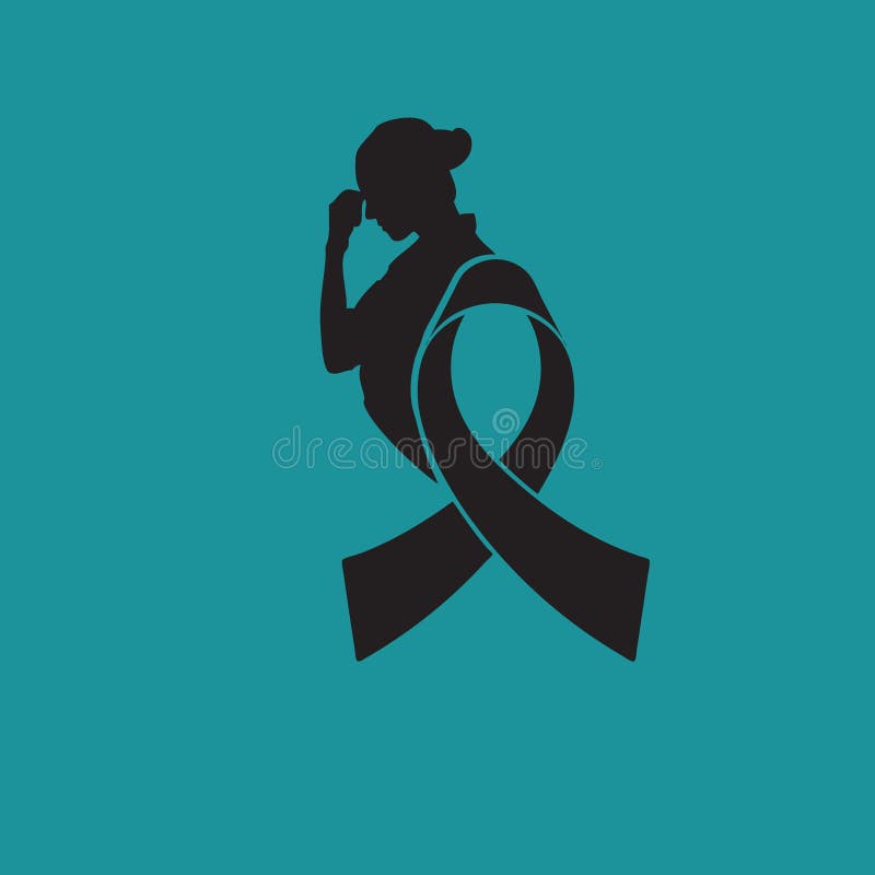 Cervical cancer stock vector. Illustration of woman - 271274940