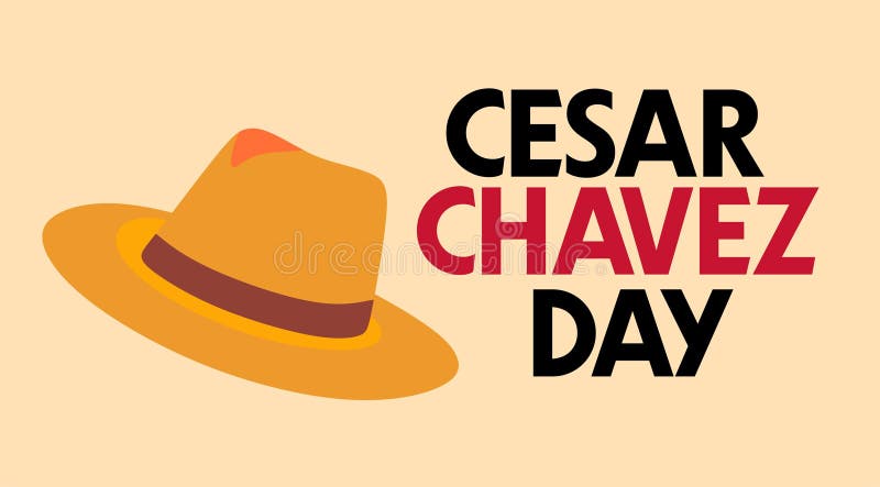 Cesar Chavez Day of Service Stock Vector - Illustration of justice ...