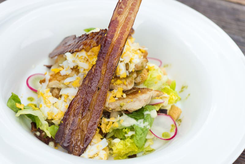 Cesar Salad stock image. Image of diet, dinner, meal - 58115177