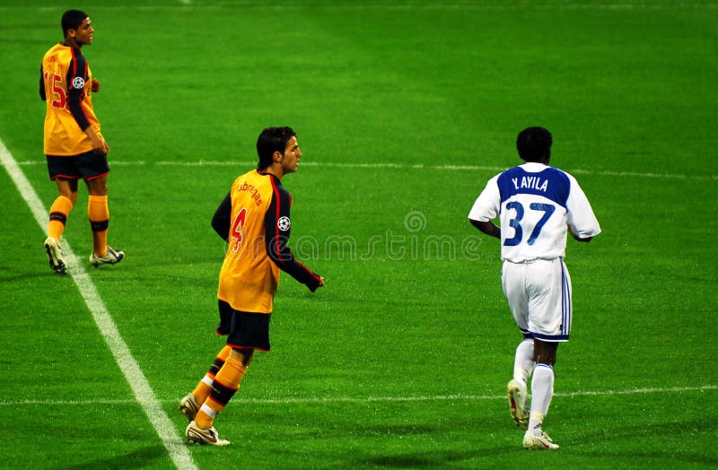 Messi and Fabregas, FC Barcelona Editorial Photography - Image of ...