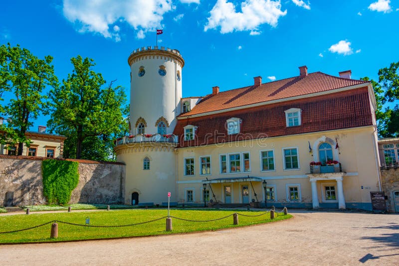 Cesis History and Art Museum in Latvia Stock Photo - Image of house ...