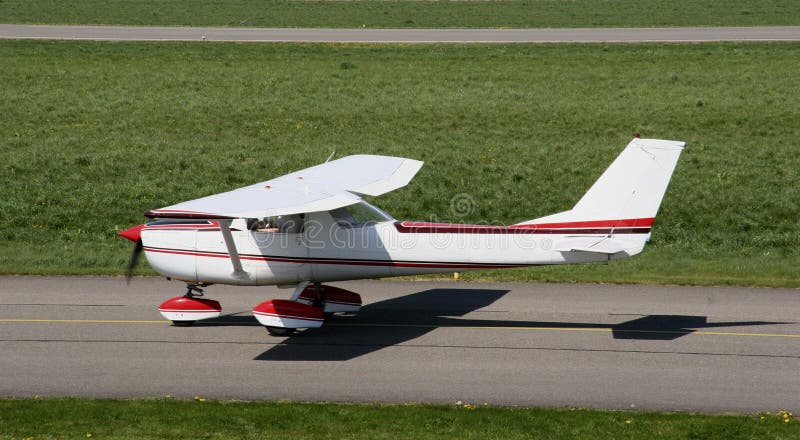 Cesna stock photo. Image of wing, airplane, parked, cessna - 2315642
