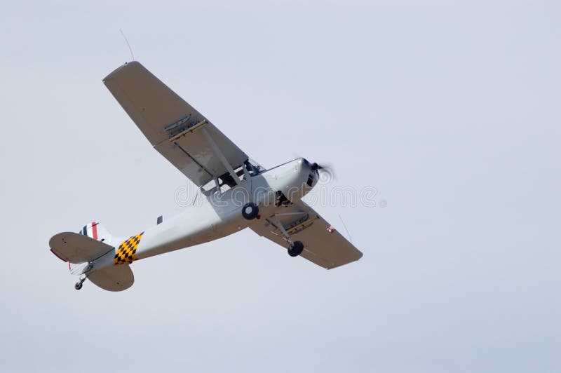Cessna Bird Dog stock image. Image of observation, restored - 1393939