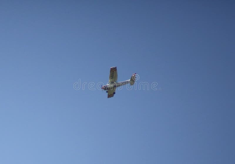 Cessna plane in close up stock photo. Image of summer - 288056098