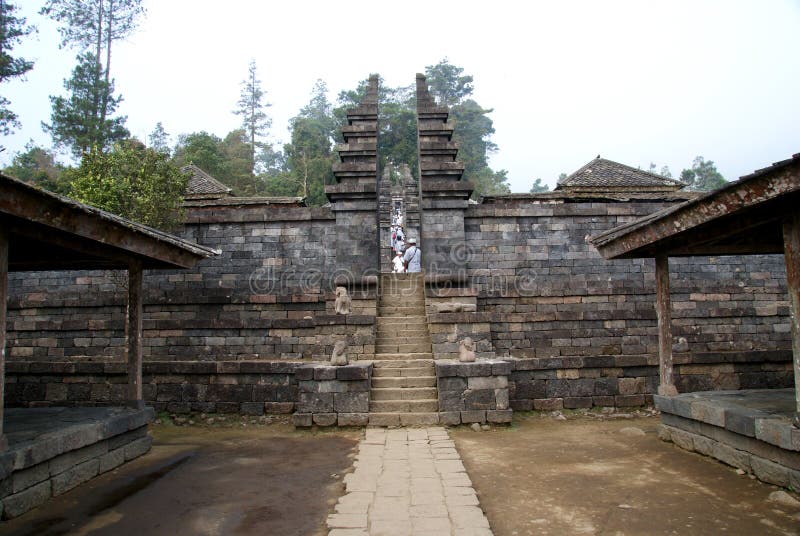 Cetho Temple/Candi Cetho, Located in Karanganyar, Java, Indonesia ...