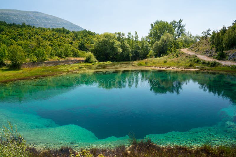 Cetina Water Source Spring in Croatia Stock Photo - Image of landscape ...