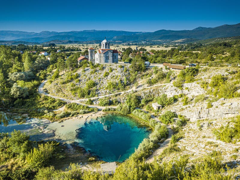 Cetina Water Source Spring in Croatia Stock Image - Image of gloves ...