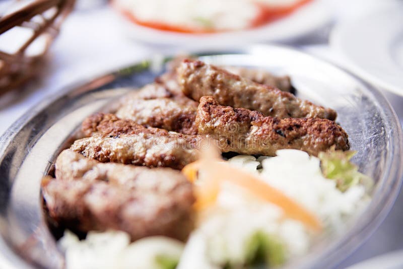 Foto Av Cevapi, Cevapcici, Traditionell Balkan Mat - Delicius ...