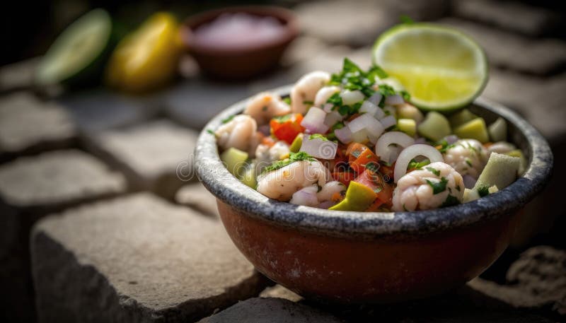 Ceviche Color Stock Illustrations – 37 Ceviche Color Stock ...