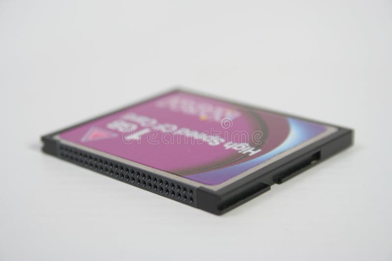 Cf card stock image. Image of isolated, flas, memory, digital - 568039