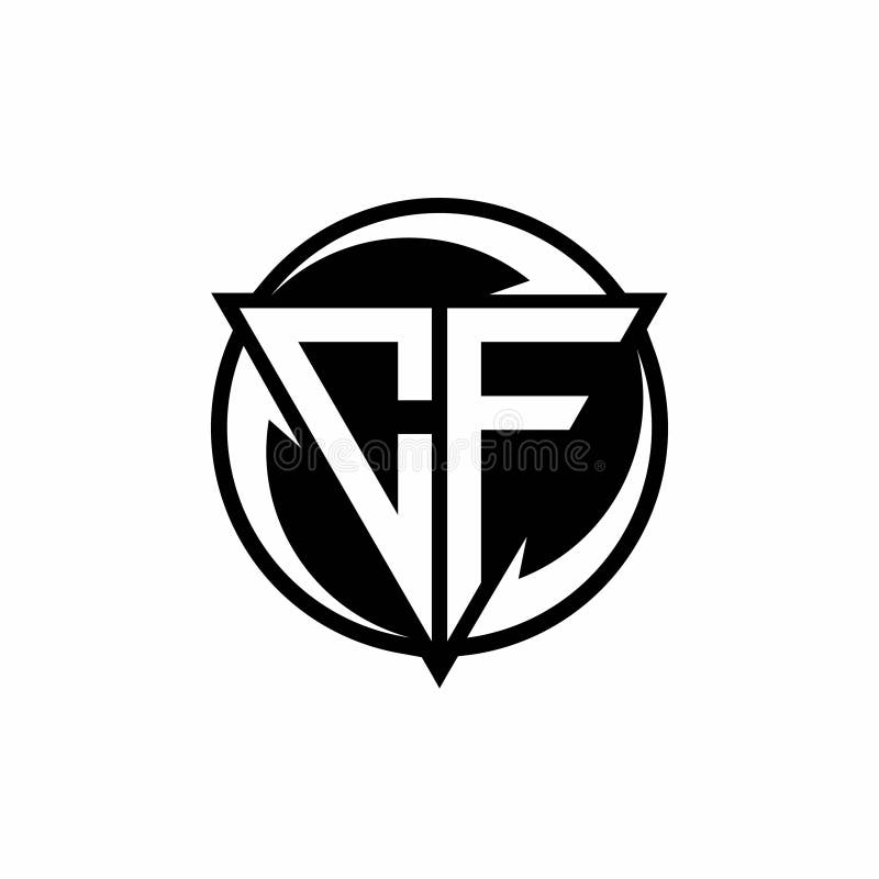 CF Logo Monogram Design Template Stock Vector - Illustration of minimal ...