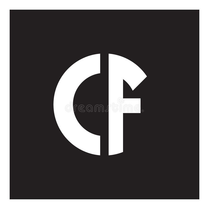Cf Monogram Stock Illustrations – 1,129 Cf Monogram Stock Illustrations ...