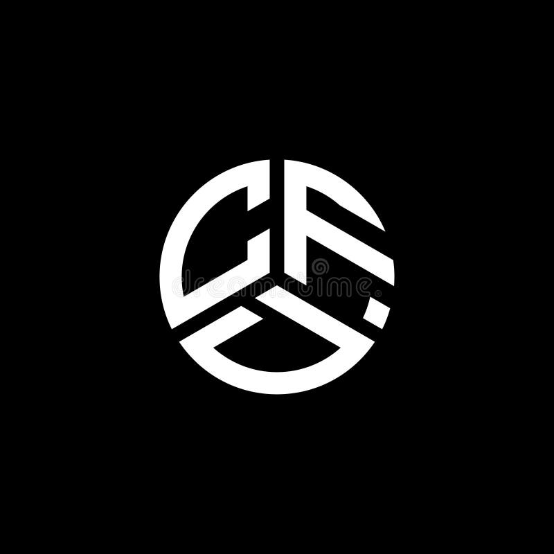 CFD Letter Logo Design on White Background. CFD Creative Initials ...