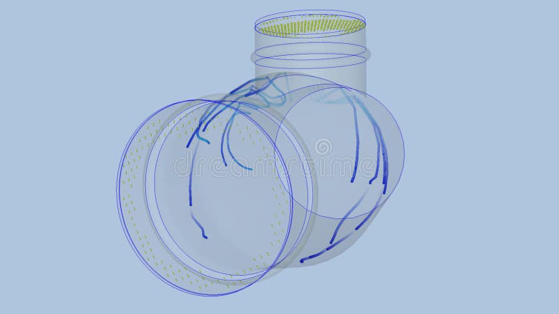Cfd Simulation Computational Fluid Dynamics Duct And Pipeline