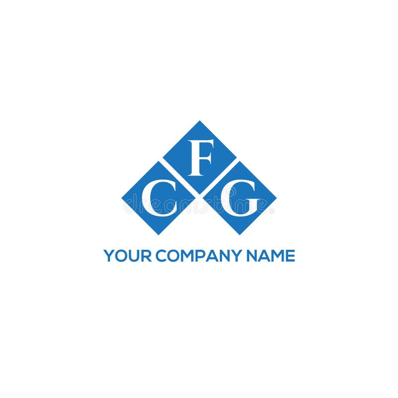 CFG Letter Logo Design on BLACK Background. CFG Creative Initials ...