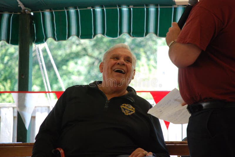 CFL Anterior Hamilton TiCat E Pro Lutador Angelo Mosca Imagem de Stock ...