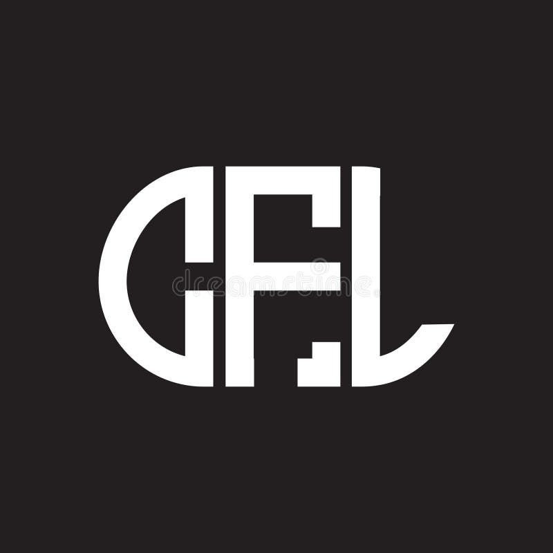 CFL Letter Logo Design on Black Background. CFL Creative Initials ...