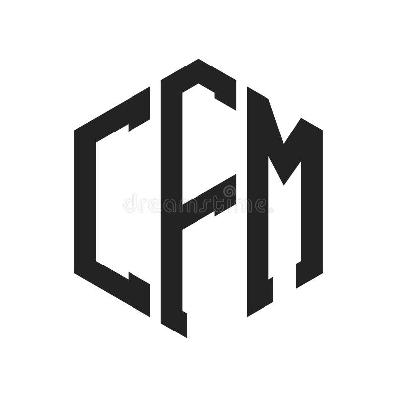 CFM Logo Design. Initial Letter CFM Monogram Logo Using Hexagon Shape ...