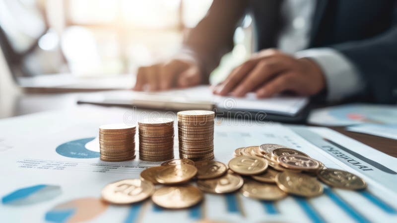 CFO Optimizing Budget Allocation for Better Stock Illustration ...