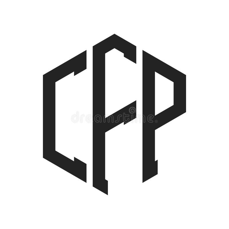 CFP Logo Design. Initial Letter CFP Monogram Logo Using Hexagon Shape ...