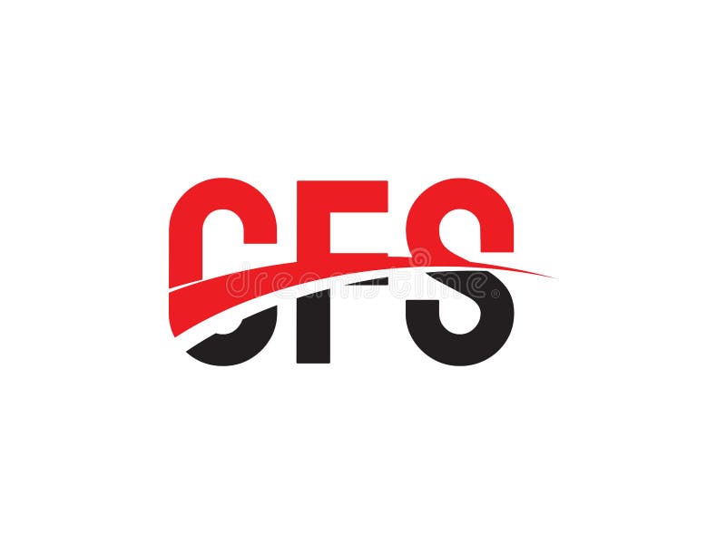 CFS Letter Initial Logo Design Vector Illustration Stock Vector ...