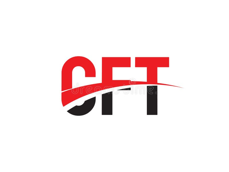 CFT Letter Initial Logo Design Vector Illustration Stock Vector ...