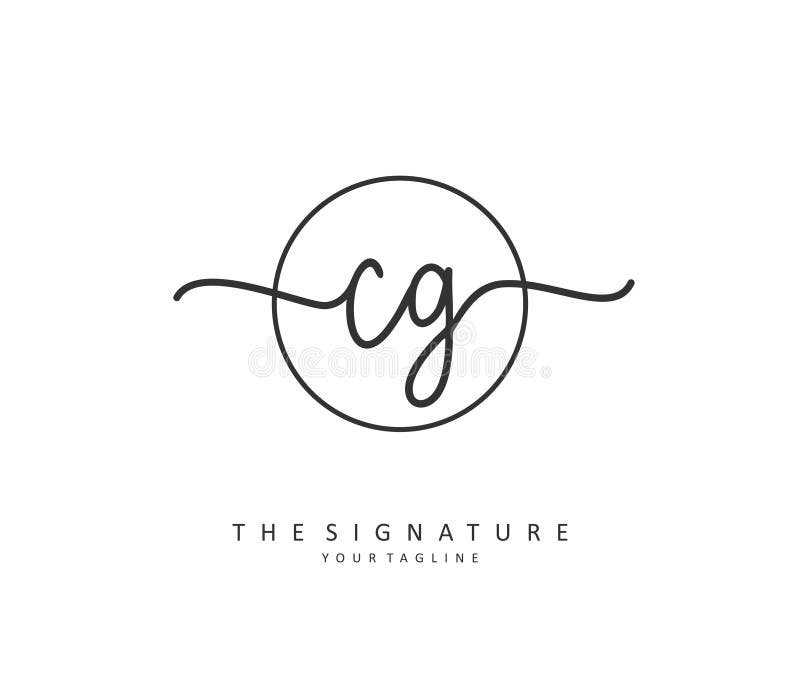 Cg Signature Stock Illustrations – 270 Cg Signature Stock Illustrations ...