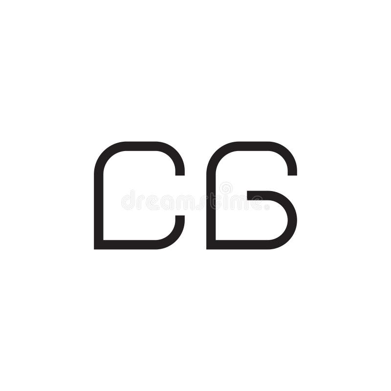 Cg Initial Letter Vector Logo Icon Stock Vector - Illustration of logo ...