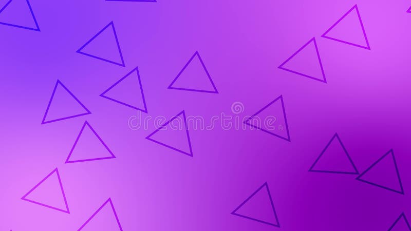 CG of Purple Background Including Triangle Shaped Object Stock Footage ...