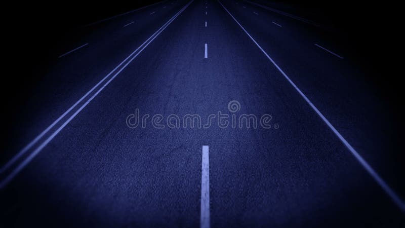 CG Road stock footage. Video of route, stripes, cruise - 45453492